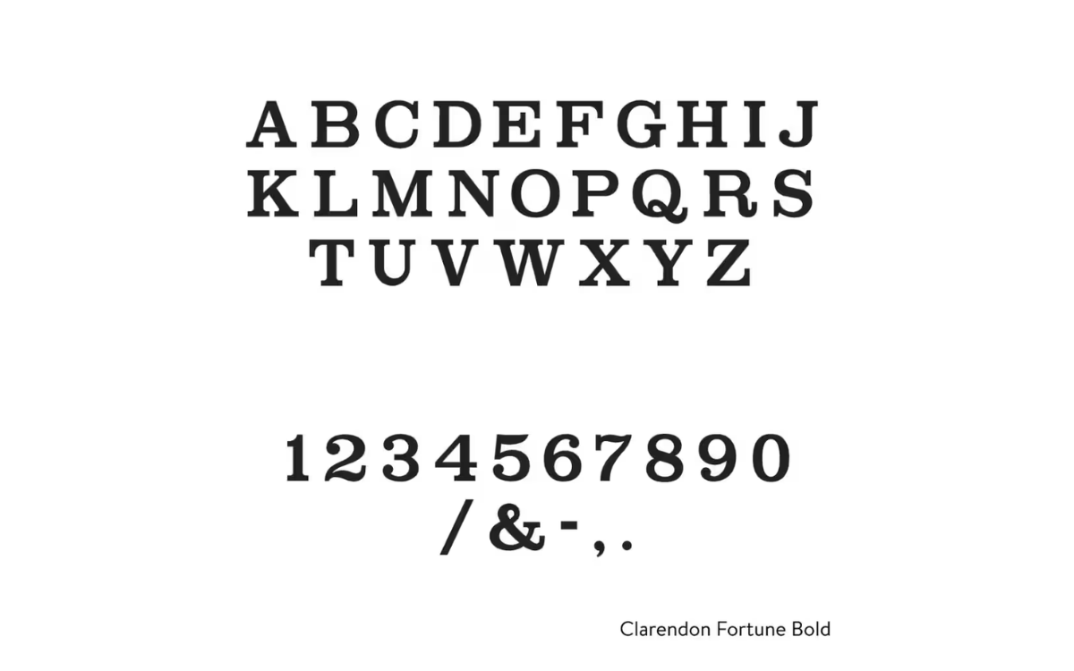 Font Clarendon Việt Hóa - Fonts Chữ Đẹp